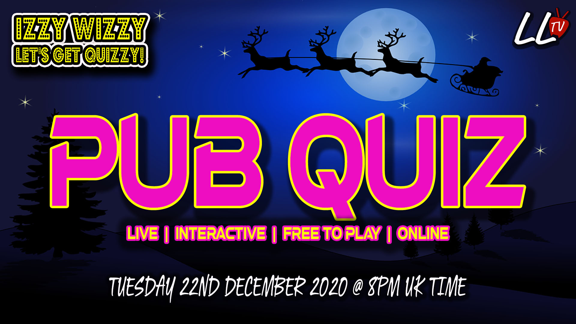 Izzy Wizzy Let's Get Quizzy! - 22nd December 2020 | Litchfield's Lifestyles